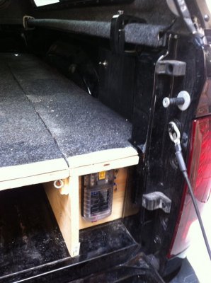 DIY 2nd battery mount for accessories | RamForum.com | Dodge Ram Forum ...