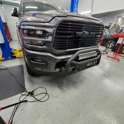 Tyger Bumper Guard (bull bar) install | RamForum.com | Dodge Ram Forum ...