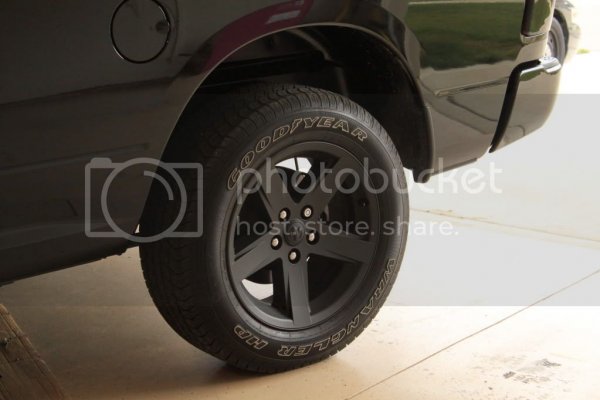 DIY: PLASTI DIP on my 20" Chrome Clad Wheels | RamForum.com | Dodge Ram ...