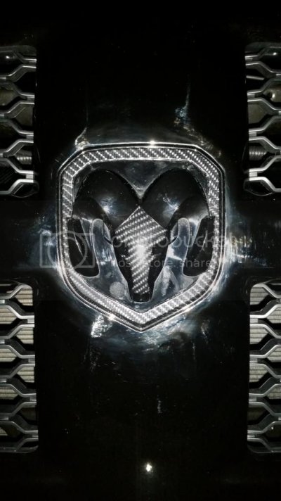 My cheap front emblem mod for better looks! | DODGE RAM FORUM - Dodge ...