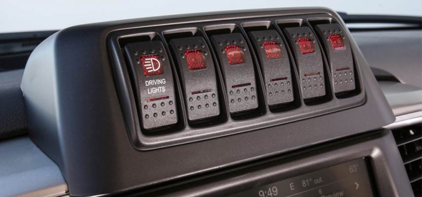 Replacing the switch panel to add AUX buttons | Page 2 | RamForum.com ...