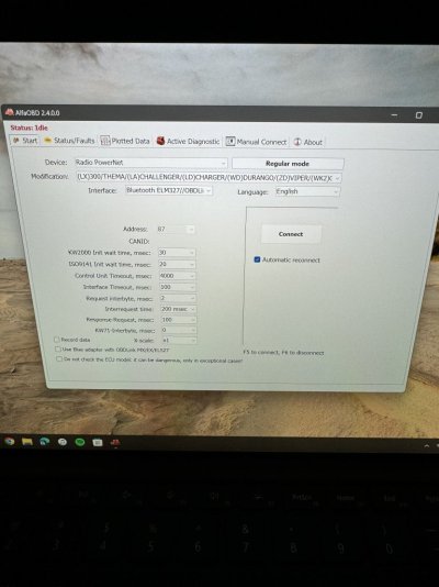 Enable Loudness audio setting on 8.4UAQ on Alpha OBD | RamForum.com ...