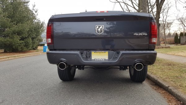 Dodge Ram 1500 Maximum Steel rear view | RamForum.com | Dodge Ram Forum ...
