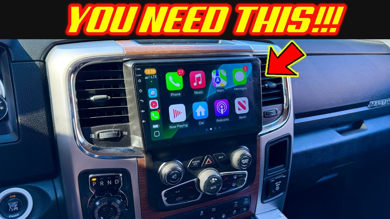 2014 Ram Sport Aftermarket Radio Options | RamForum.com | Dodge Ram ...